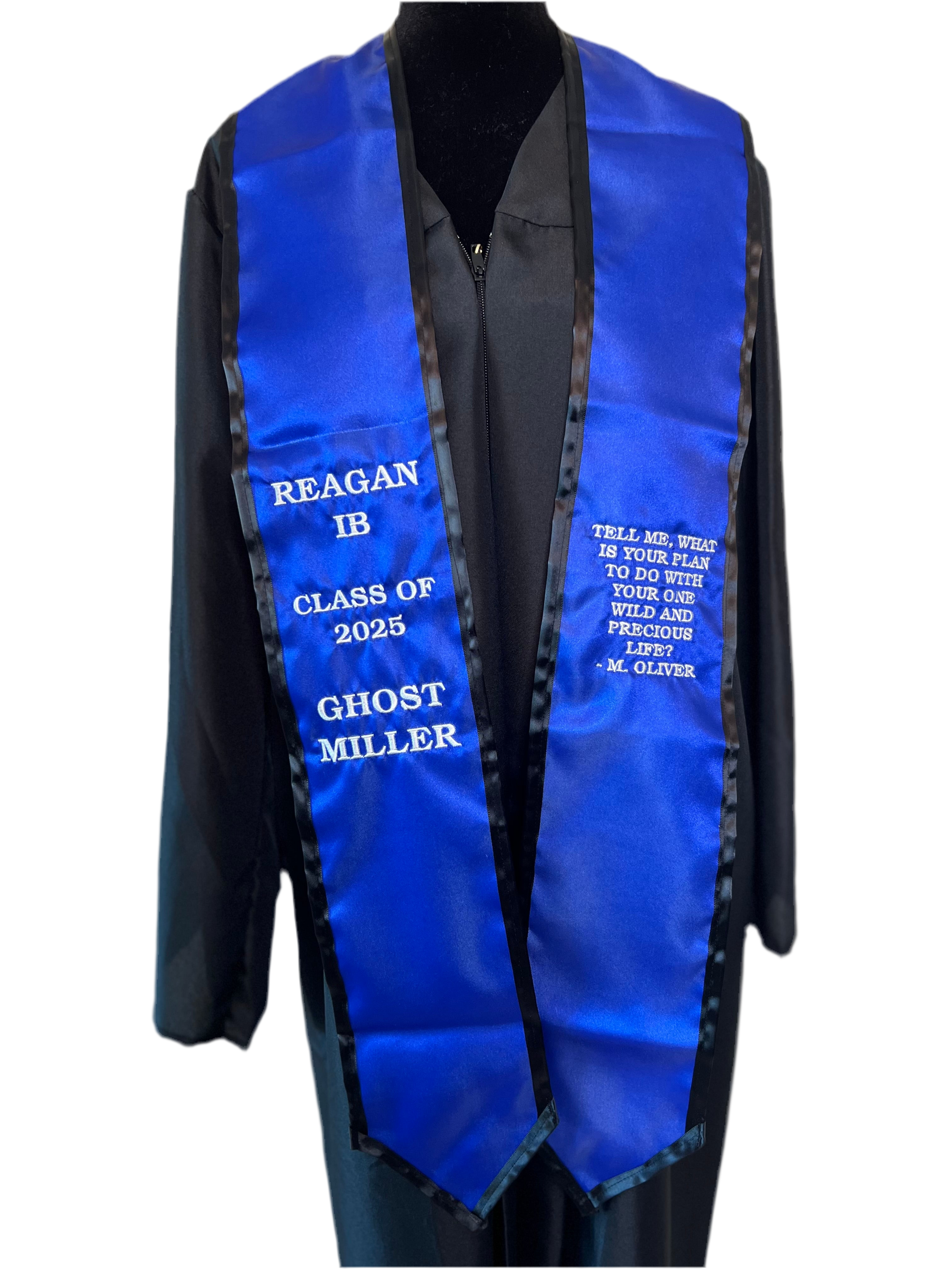 Embroidery Graduation Stole – ElleJay